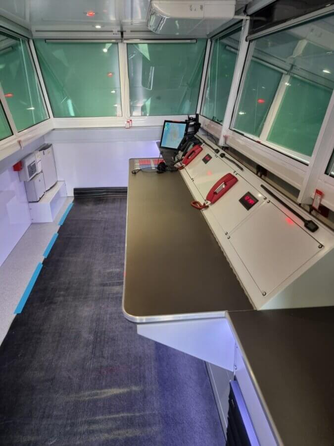 Completed Modular ATC Tower - Mobile ATC