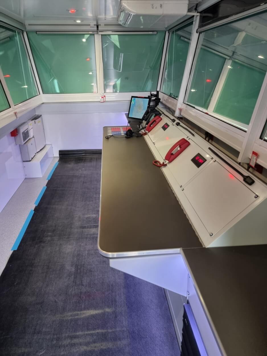 Completed Modular ATC Tower - Mobile ATC