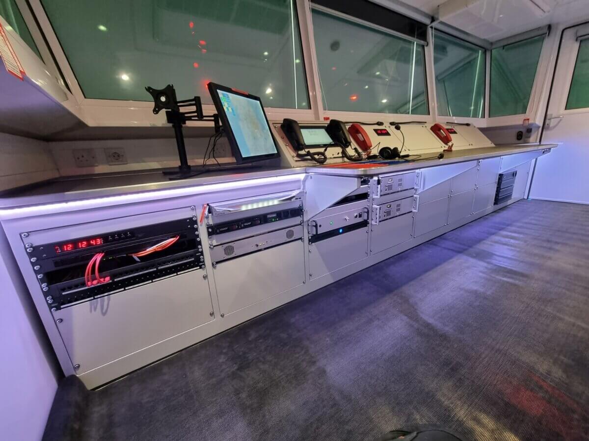 Completed Modular ATC Tower - Mobile ATC