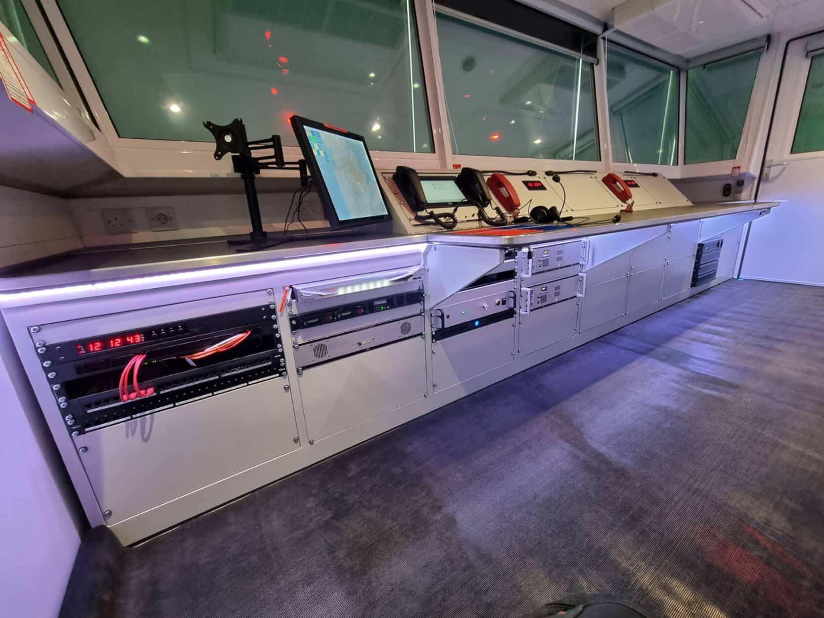 Completed Modular ATC Tower - Mobile ATC