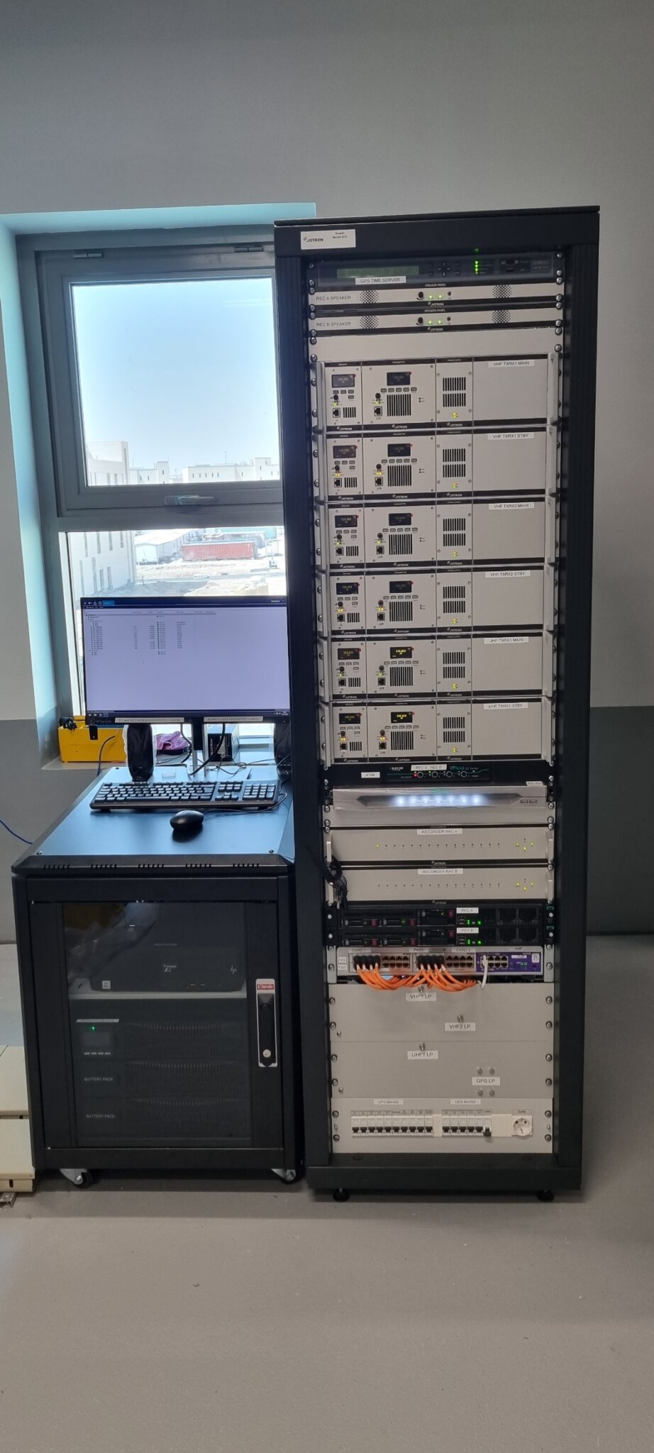 Installation of New ATC Fixed Tower Systems Completed. - Mobile ATC